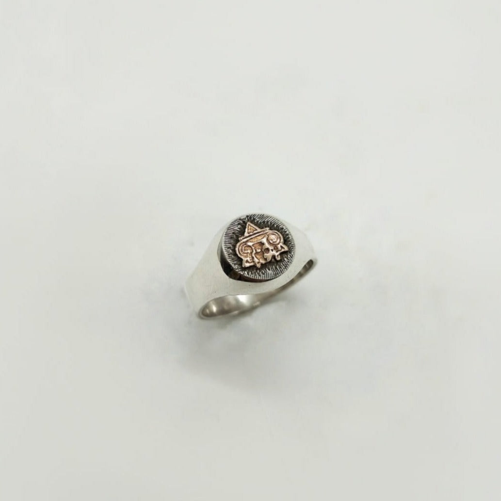 Anillo Arquitectura en Plata 925 y Oro 9k – Arteplata